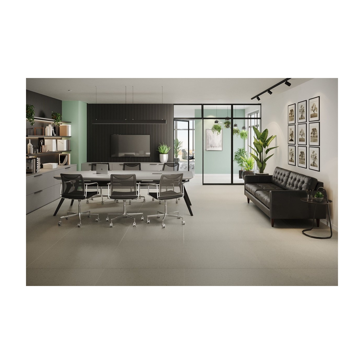 Piso Vinílico Eucafloor LVT Working 3mm x 1.219,2 x 228,6 mm (m² ...